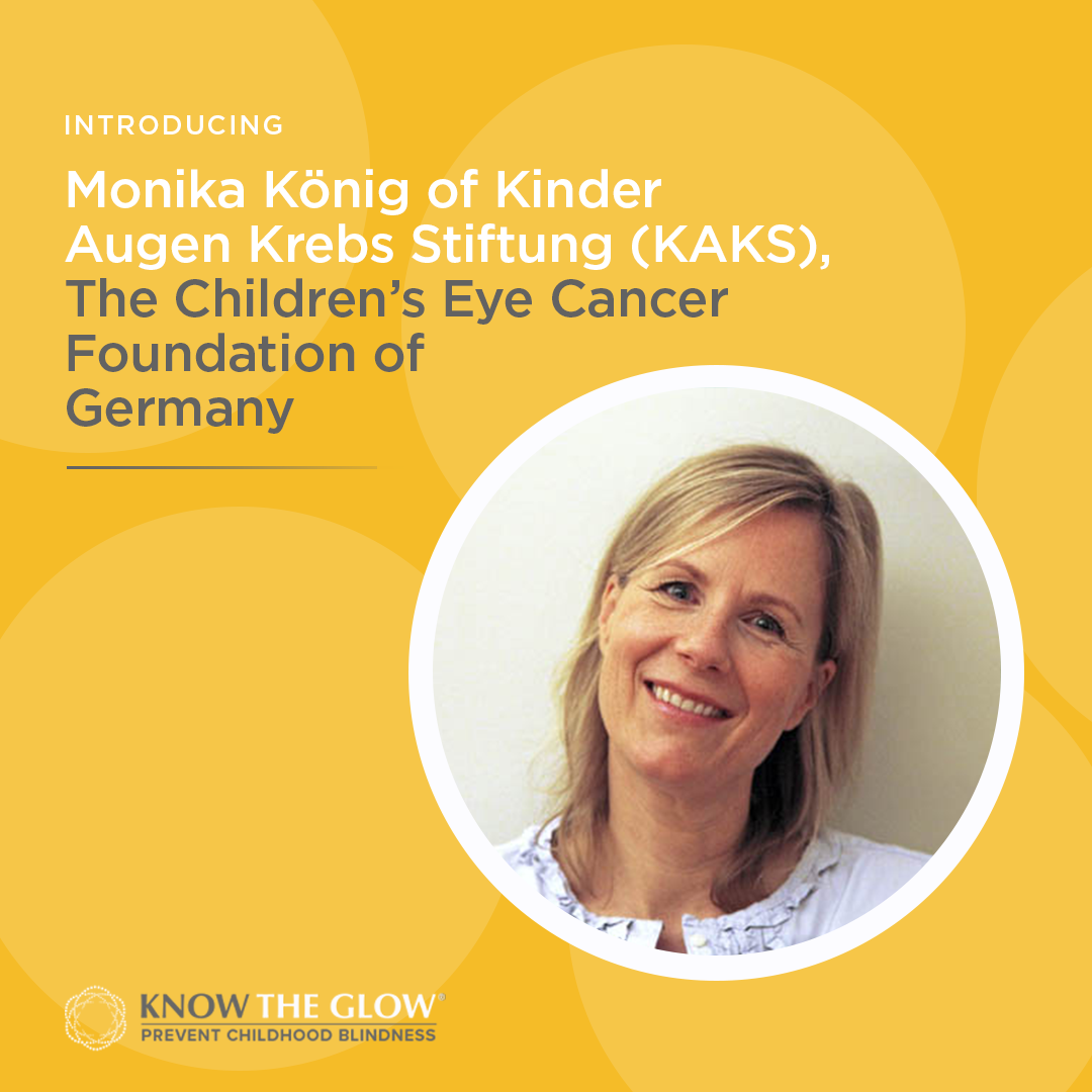 Introducing Monika König of Kinder Augen Krebs Stiftung (KAKS), the ...